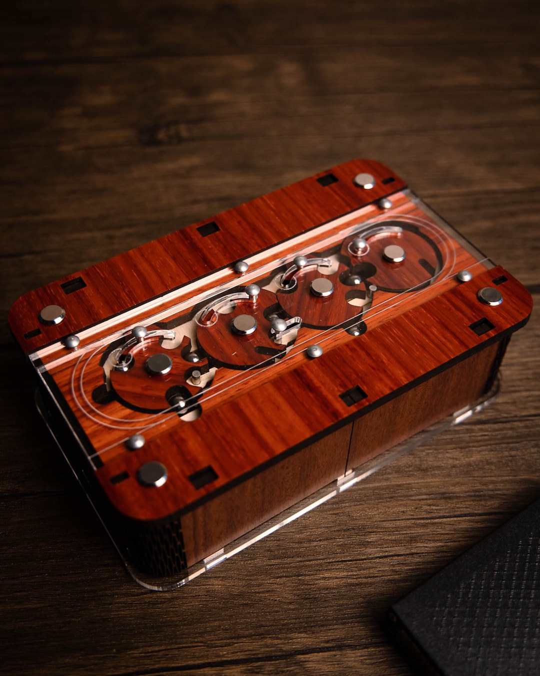 Handmade Viking Puzzle Box, Constantin Design Secret Trick Box - Etsy