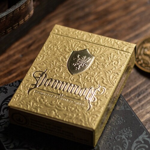 Dominion Gold Full Foil Playing Cards - Etsy