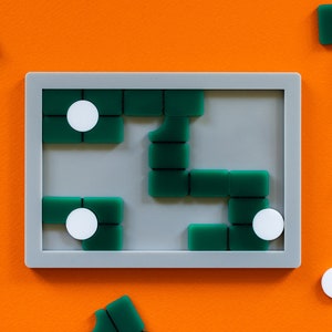 Green 13 Acrylic Packing Puzzle - Etsy