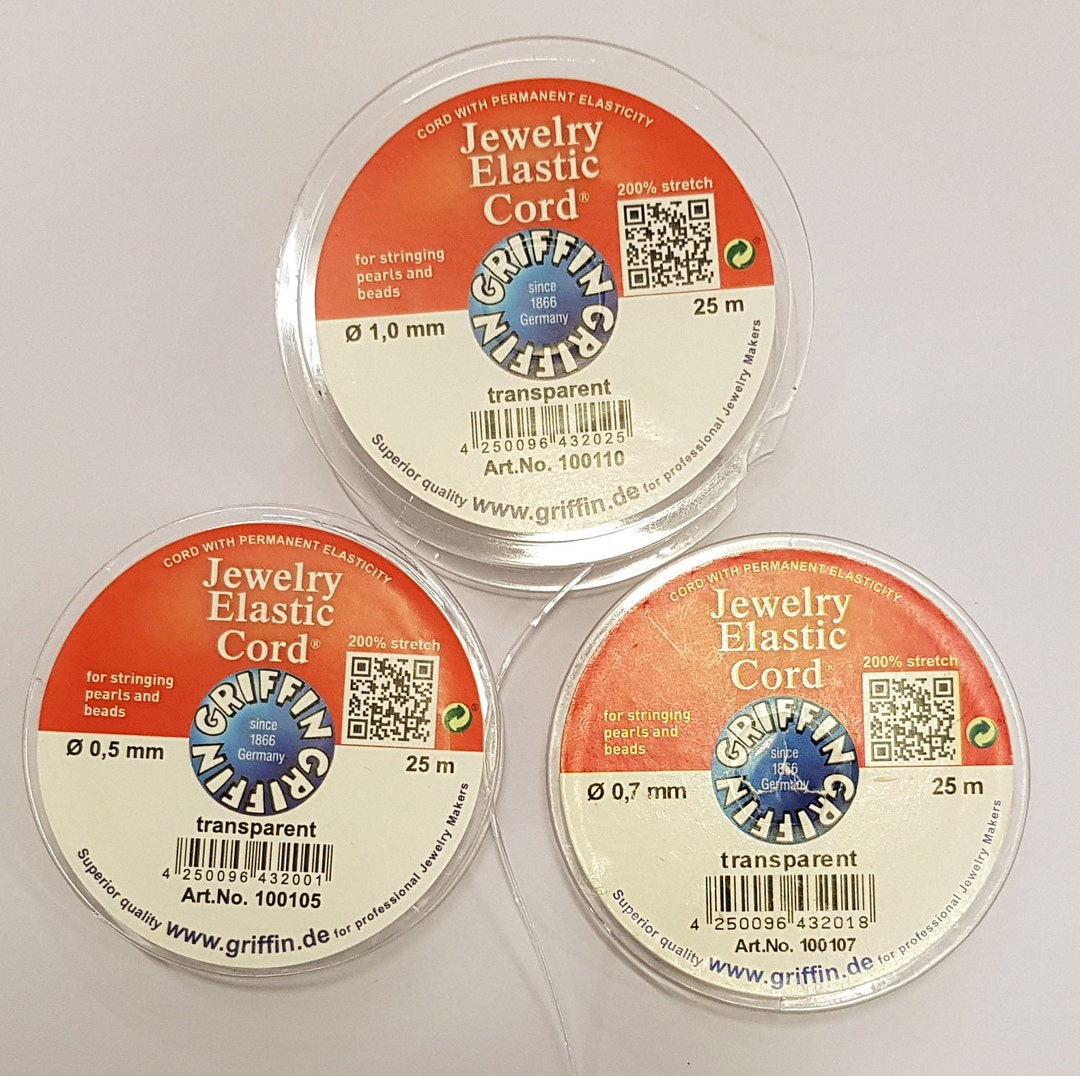 Jewelry Elastic Cord, Strech Magic, 5m, 25m und 100m , dehnbares ...