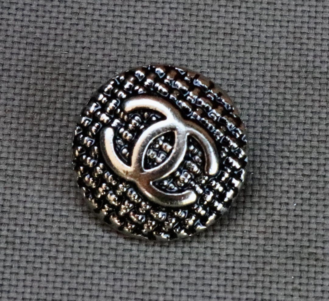 1 Vintage Chanel Button - Etsy