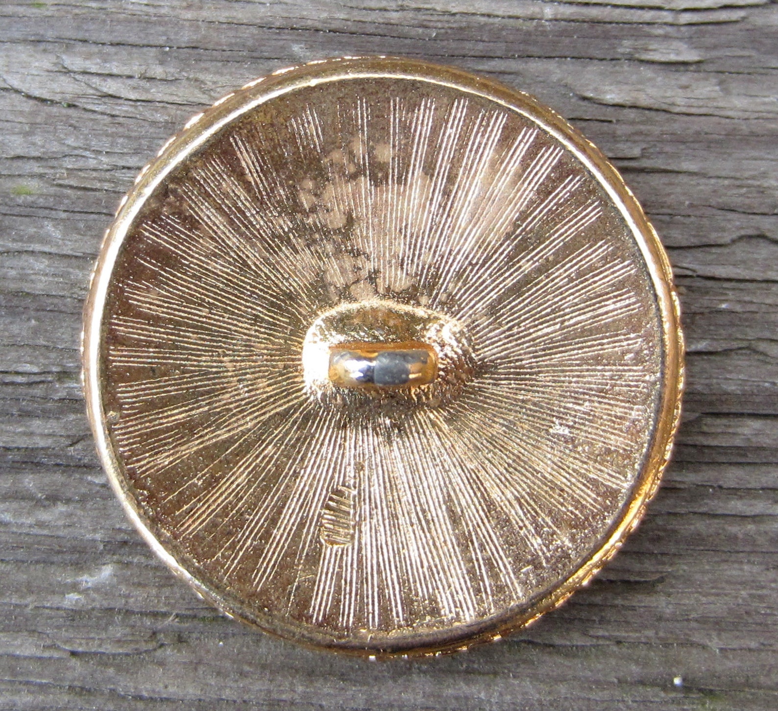 6 Vintage Buttons Made of Metal 26 Mm - Etsy