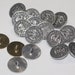 17 Vintage Coin Buttons Made of Metal - Etsy