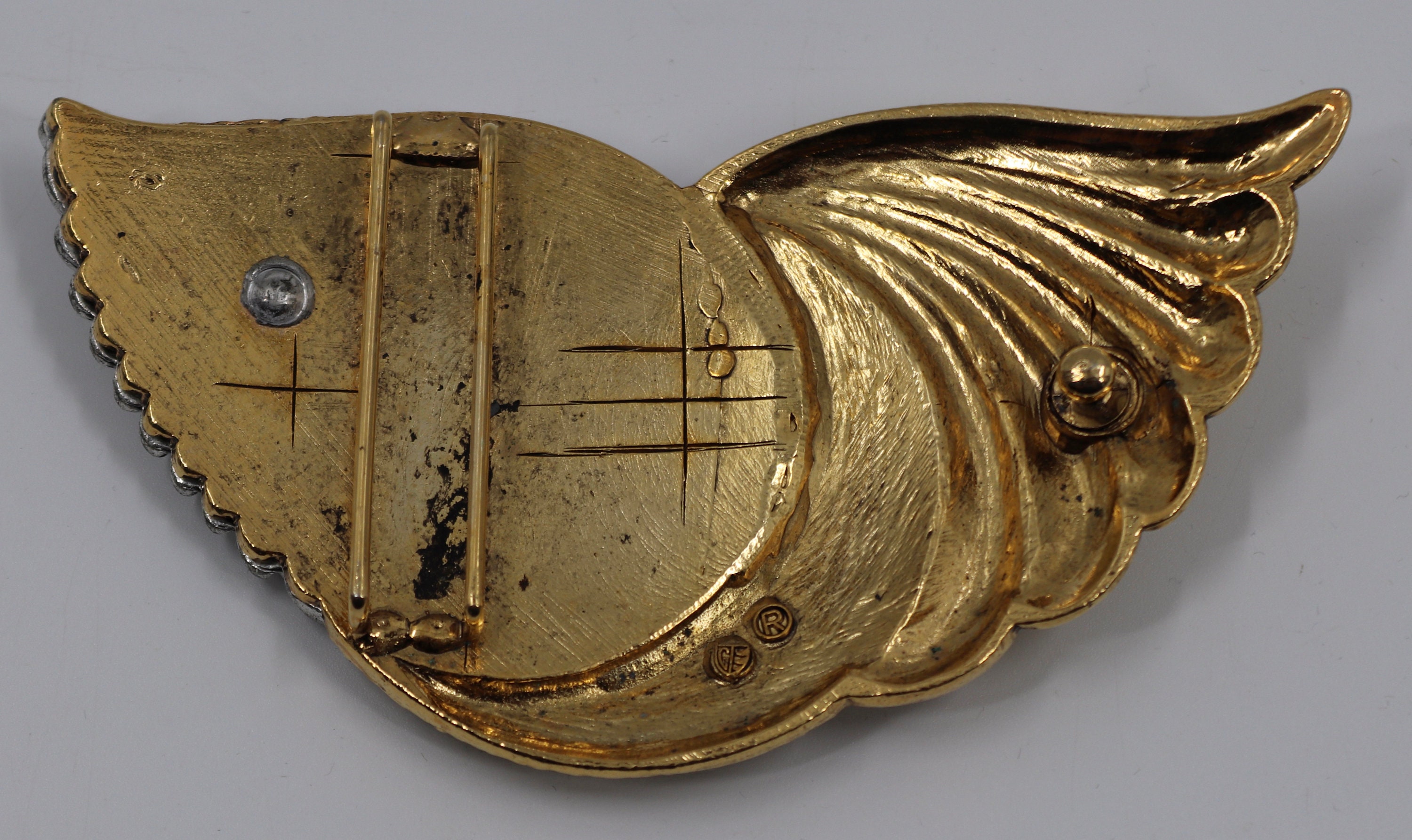 Vintage Wings Belt Buckle 60th - Etsy