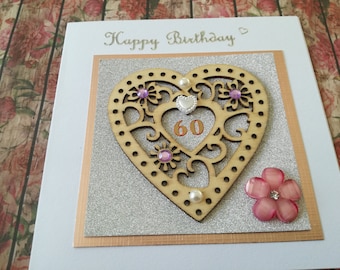 Female Friend 60th Birthday Card - Etsy UK