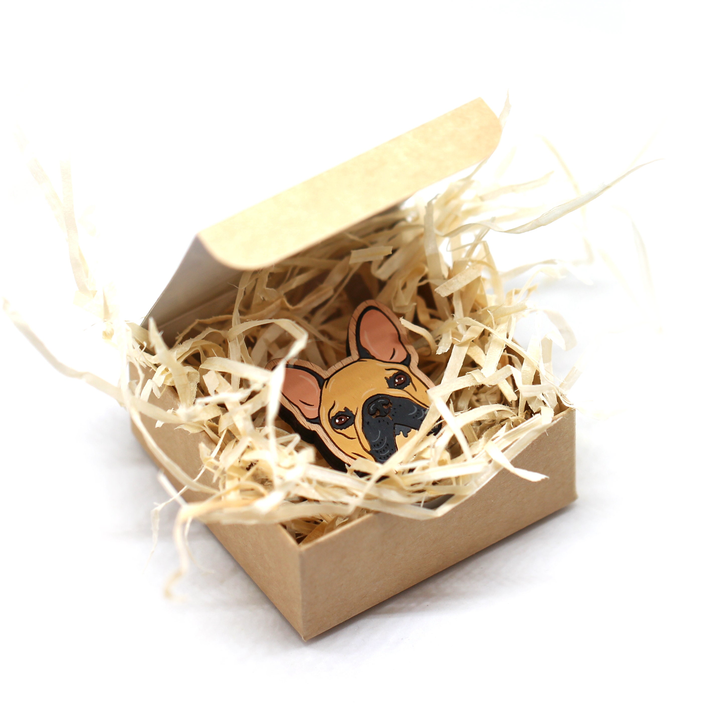 Dog Pin Wooden Custom Unique Made to Order Photo Dog Pet Pin - Etsy