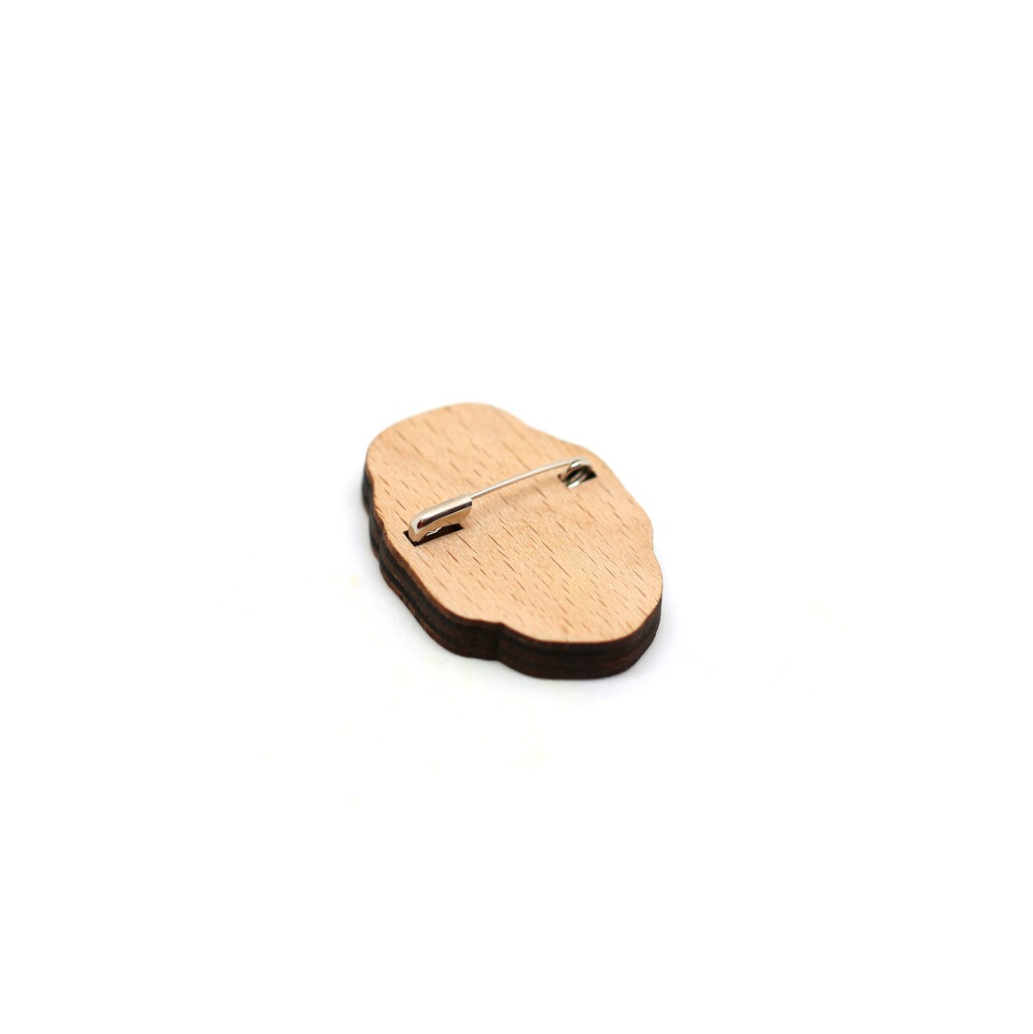 Baby Portrait Pin - Wooden Custom Pin Based on the Photo (brooch ...