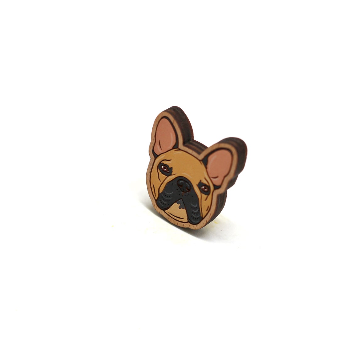 Dog Pin Wooden Custom Unique Made to Order Photo Dog Pet Pin - Etsy