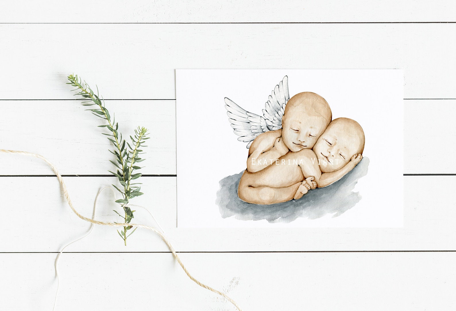 Angel Baby Loss Keepsake Gift for Mom Family Twins Newborn | Etsy