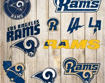Los angeles rams svg | Etsy