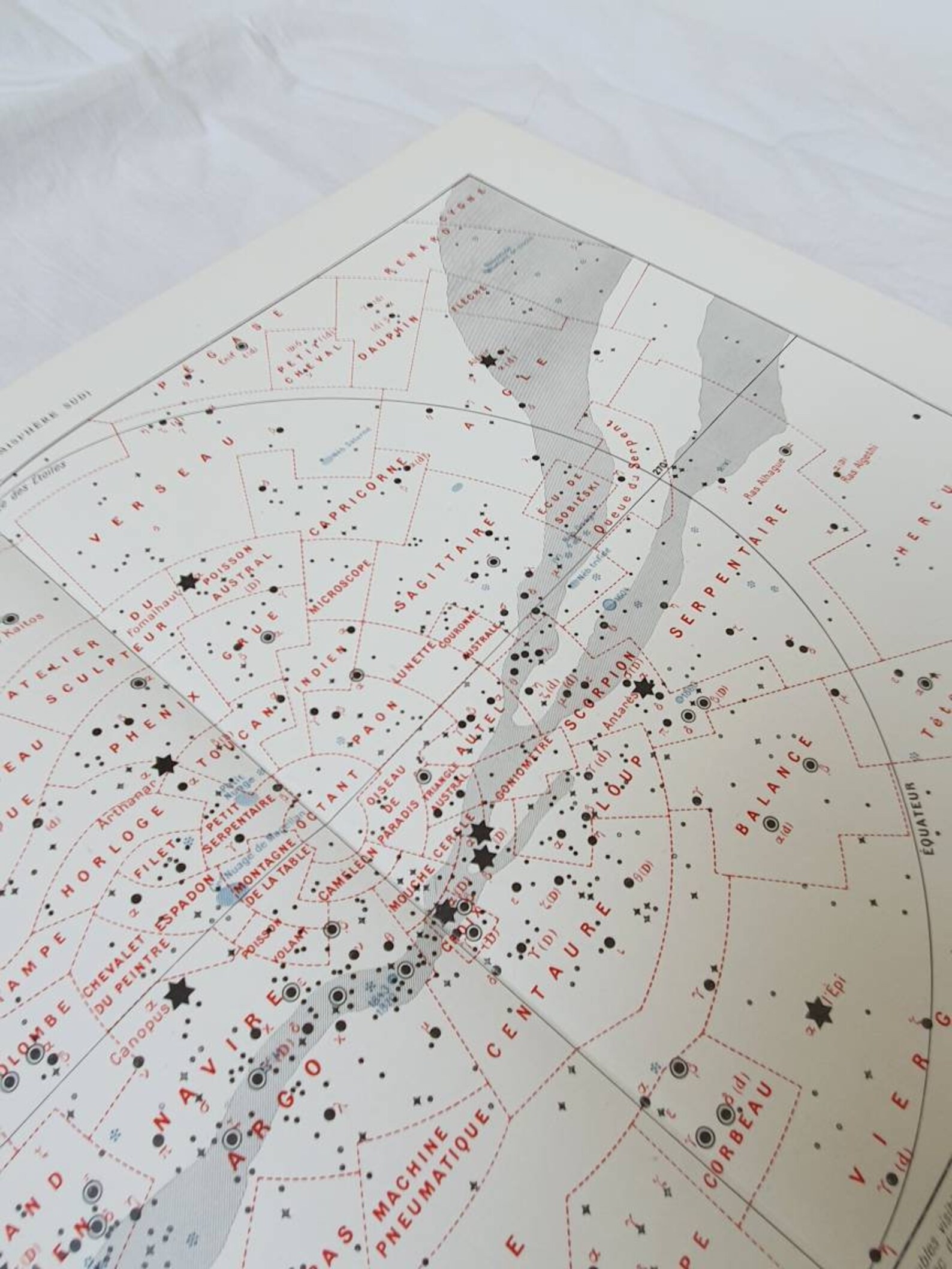 1920 Plate Astronomy map OF THE Sky hémisph. - Etsy