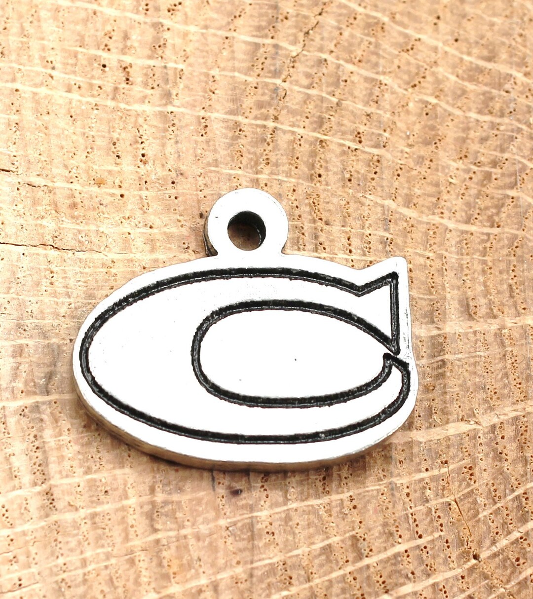 Collegiate Letter C Charm - Etsy