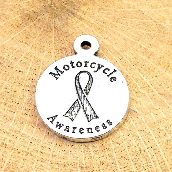 Motorcycle Awareness Ribbon Svg - Etsy