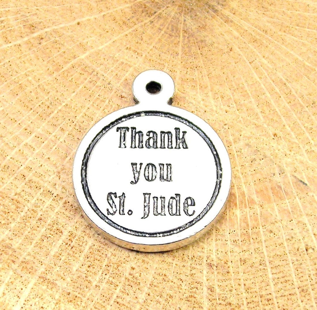 Thank You St. Jude Religious Bible Charm - Etsy