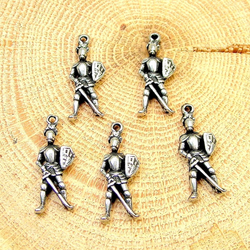 Knight Charm - Etsy