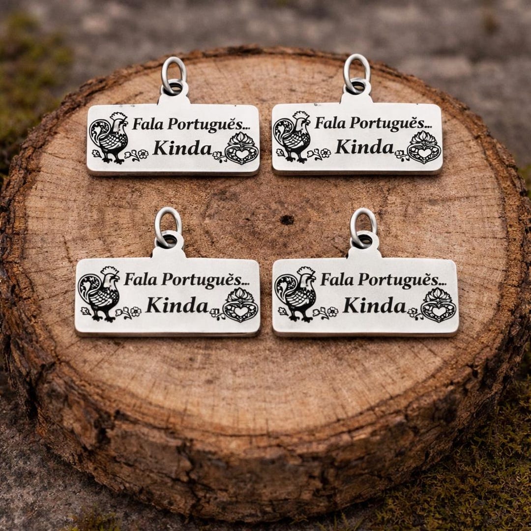 Set of 4 Pewter Galo De Barcelos Charms – Portuguese Rooster Azores ...
