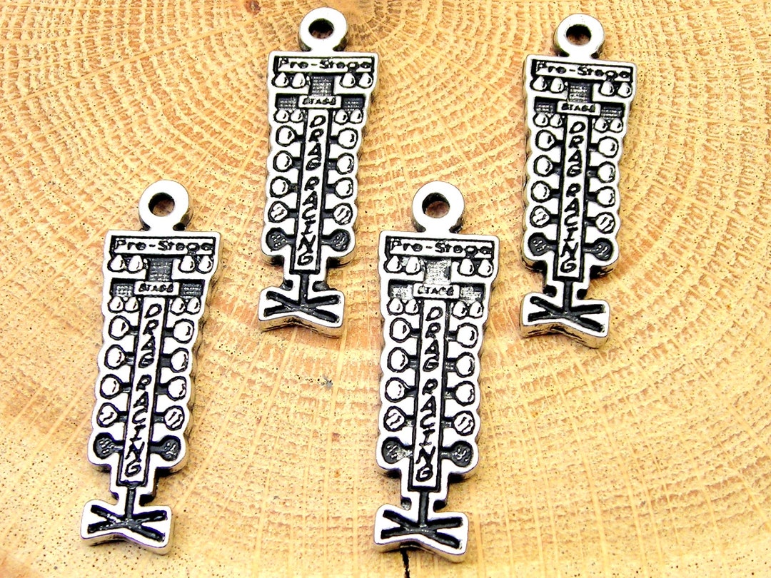 Racing Drag Tree Light Charms Lot of 4 Pieces - Etsy