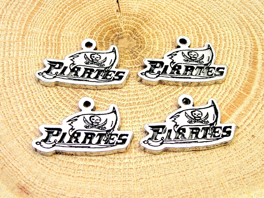 Pirates Flag Mascot Team Charms 4 Piece Lot - Etsy