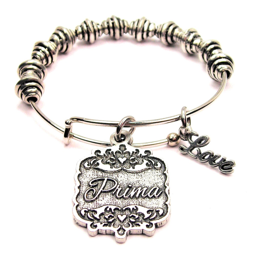 Prima Cousin in Spanish With Love Bangle Bracelet - Etsy