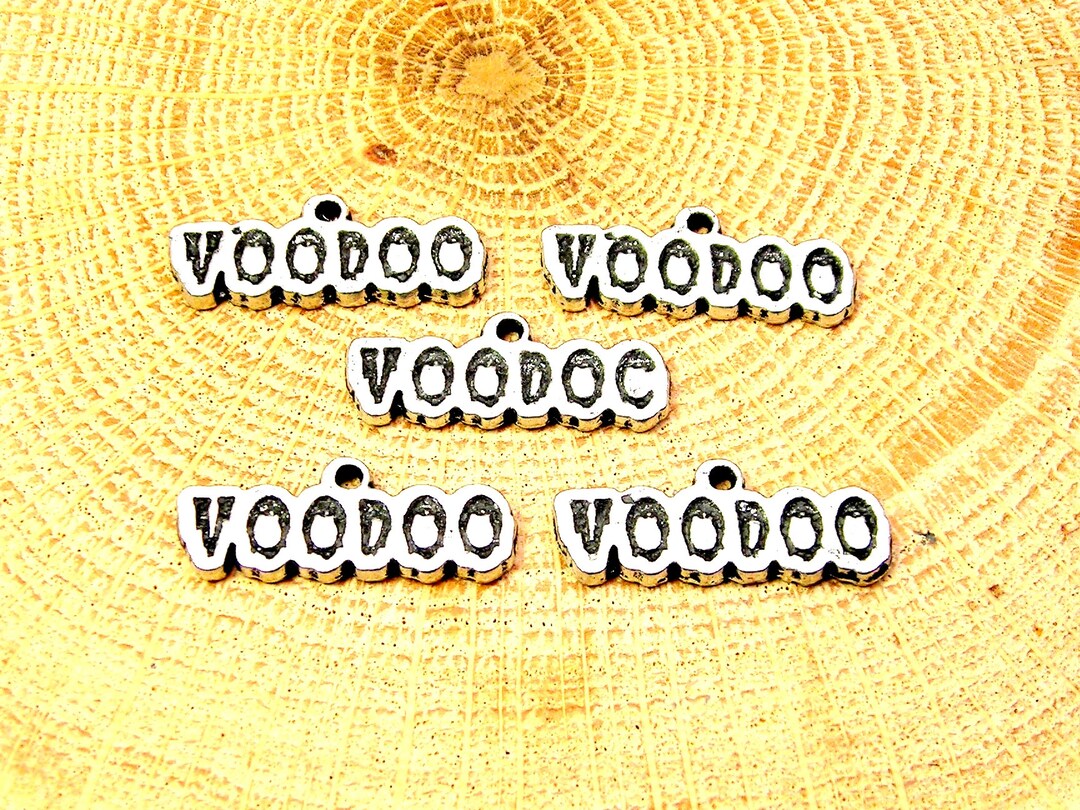 Voodoo Words Lot of 5 Charms - Etsy
