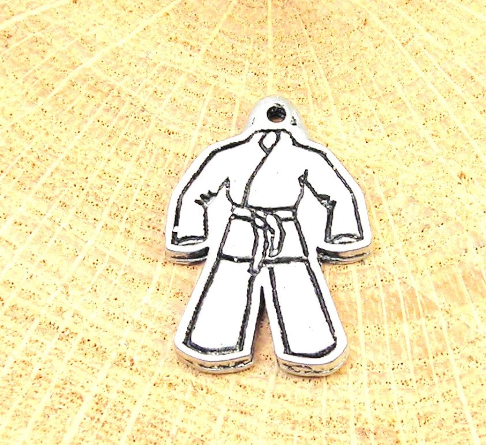 Karate Gi Charm - Etsy