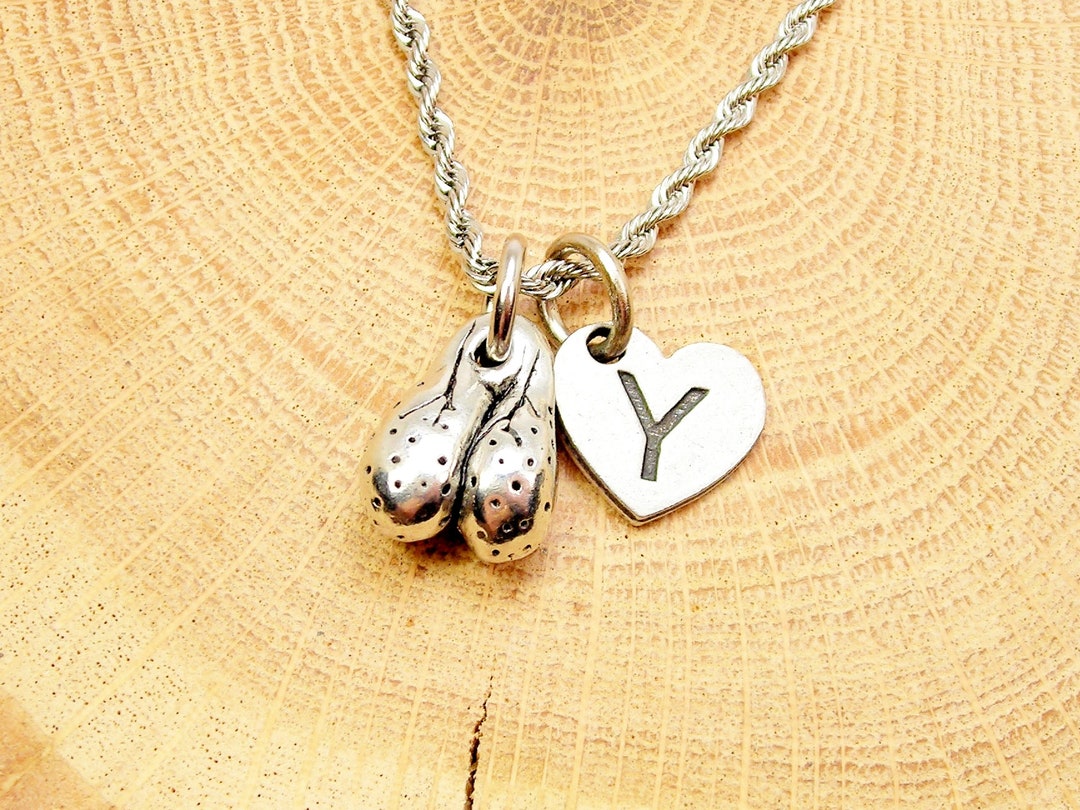 Hairy Testicles With Heart Initial Stainless Steel Rope Necklace - Etsy