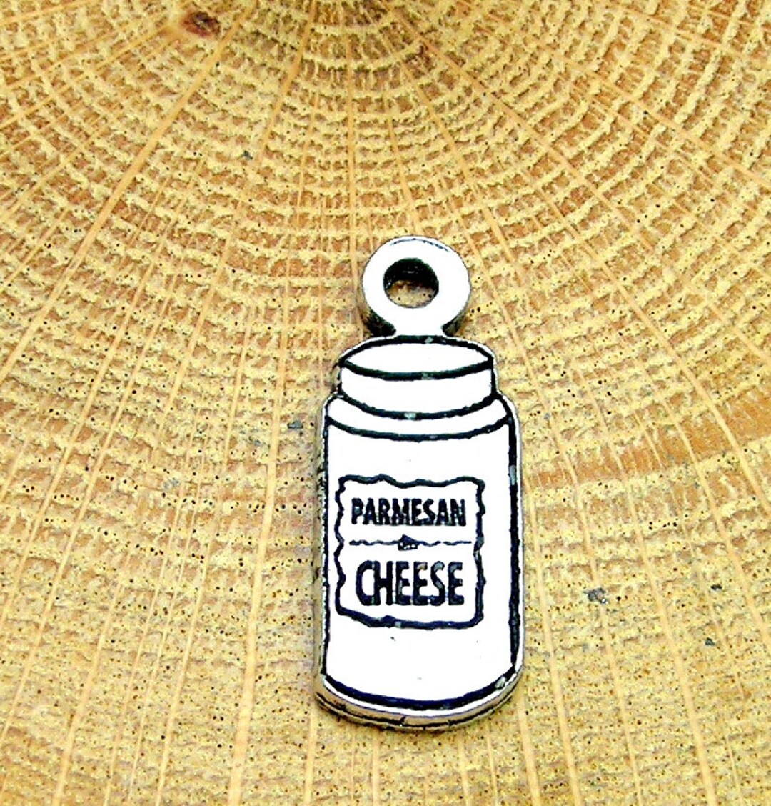 Parmesan Cheese Charms 4 Pieces Pasta Charms Italian Food Charms ...