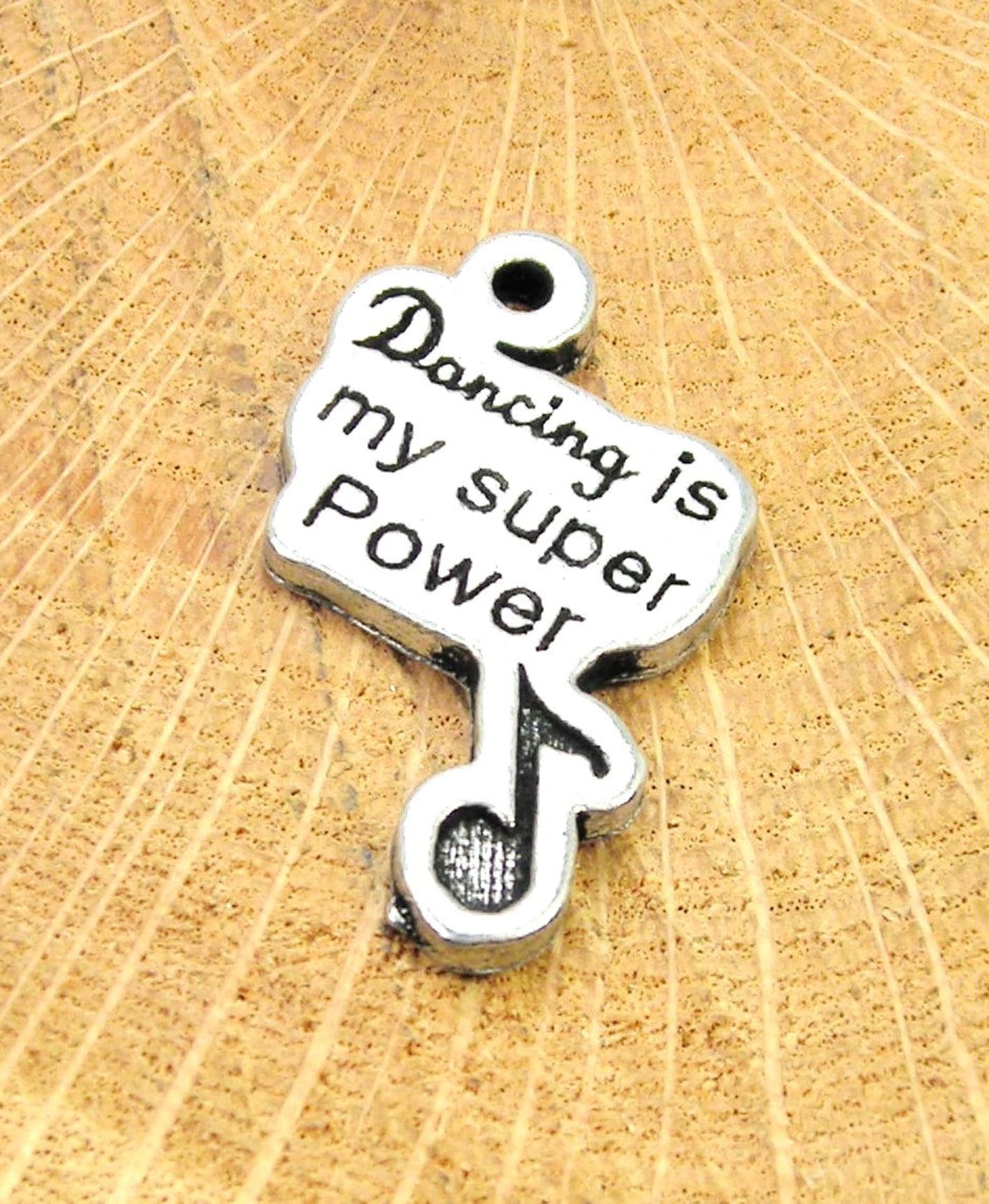 Dancing is My Super Power Charm - Etsy