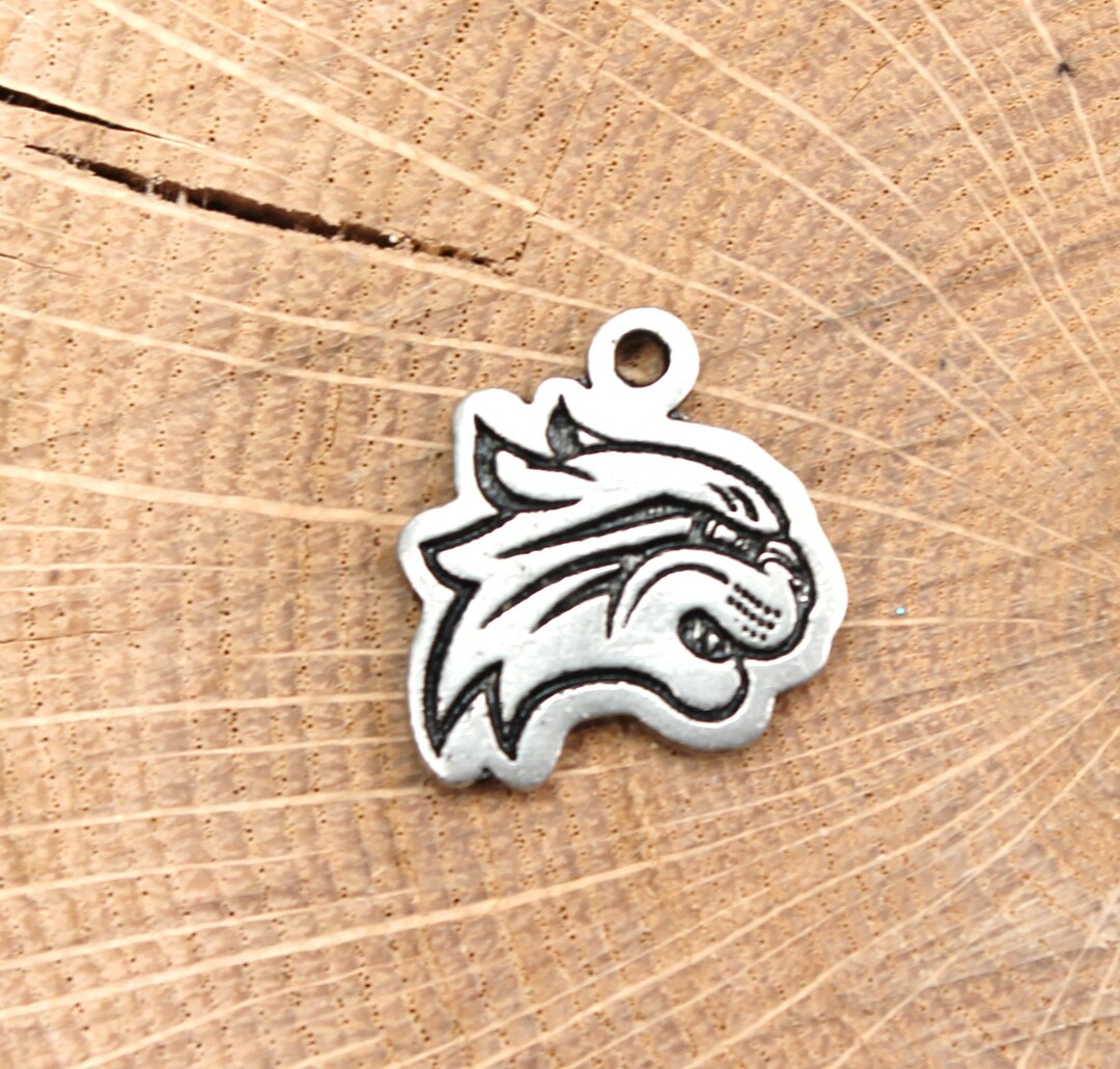 WHOLESALE 15 Bobcat Mascot Team Charm - Etsy