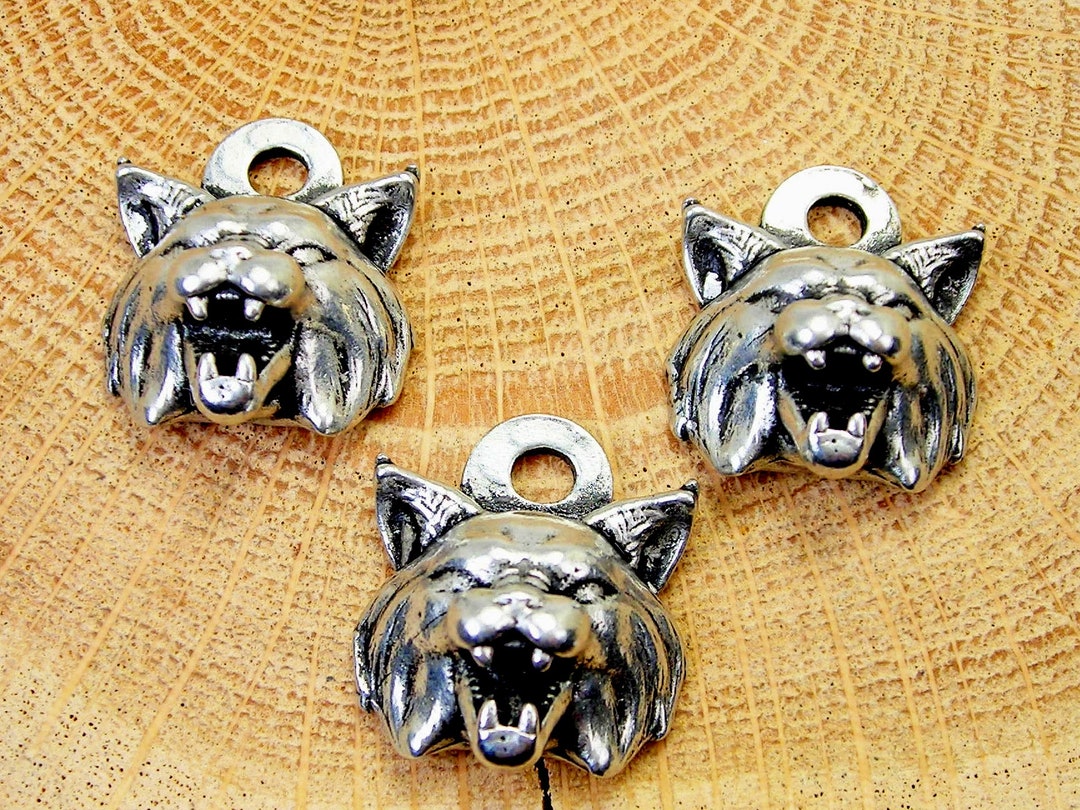Wildcats 3D Face Mascot Team Charms 3 Pieces - Etsy