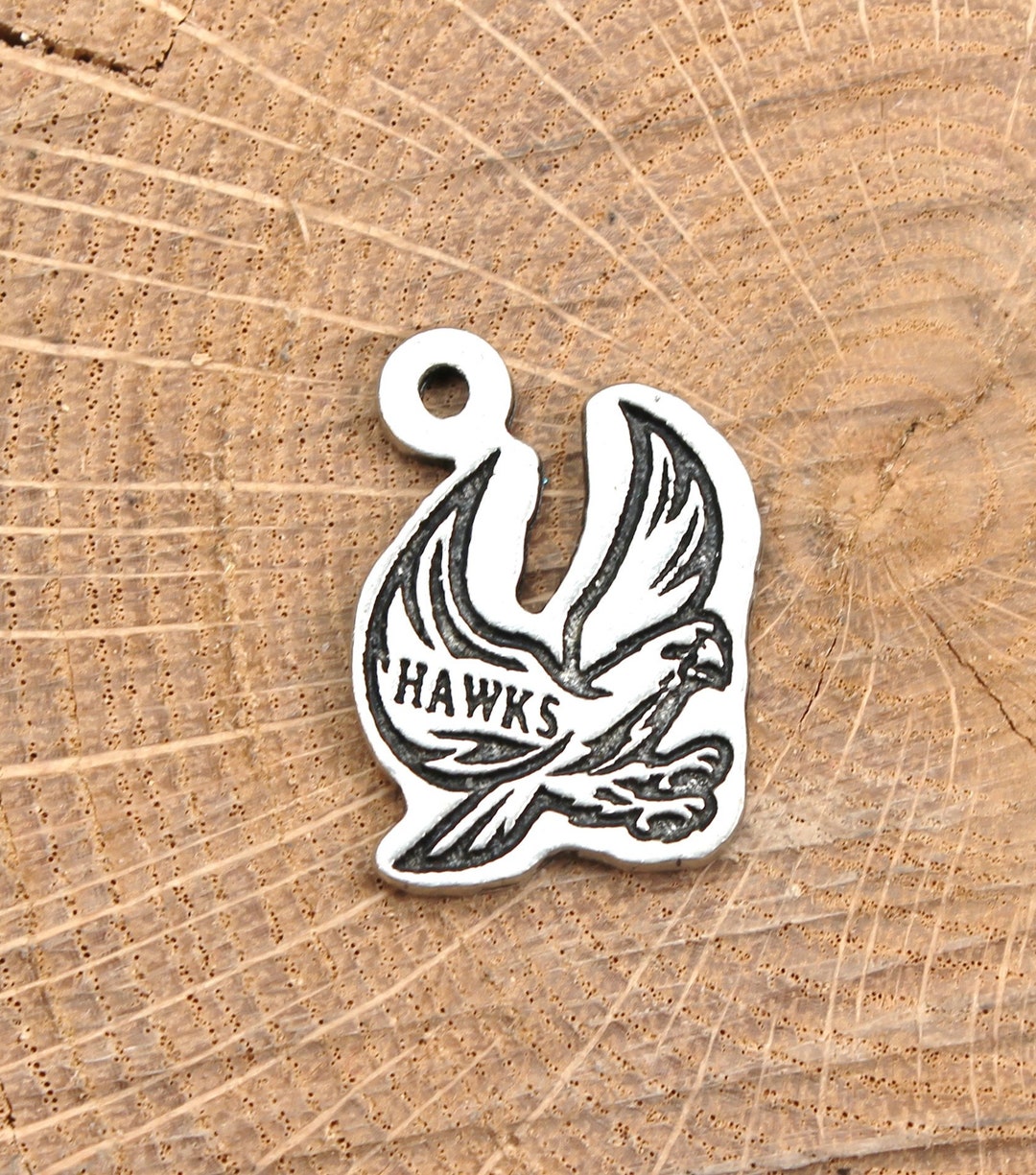 Hawks Mascot Team Charm - Etsy
