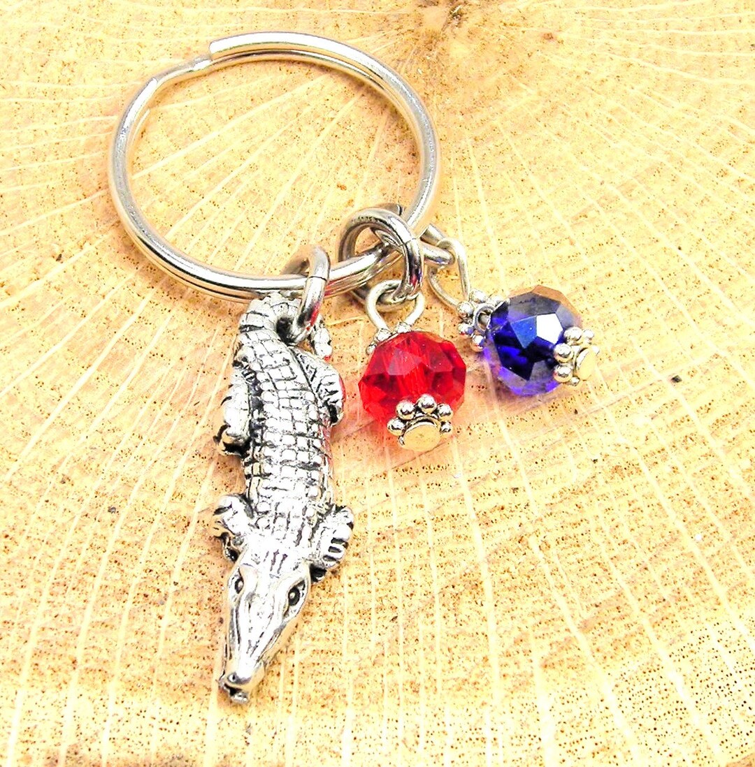 Alligator Keychains Choose Your Team Colors 1 DOZEN Pieces - Etsy