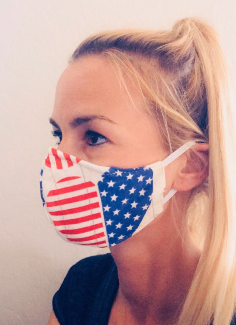 Face Masks With Nose Wire / Breathable Filter Pocket - Etsy