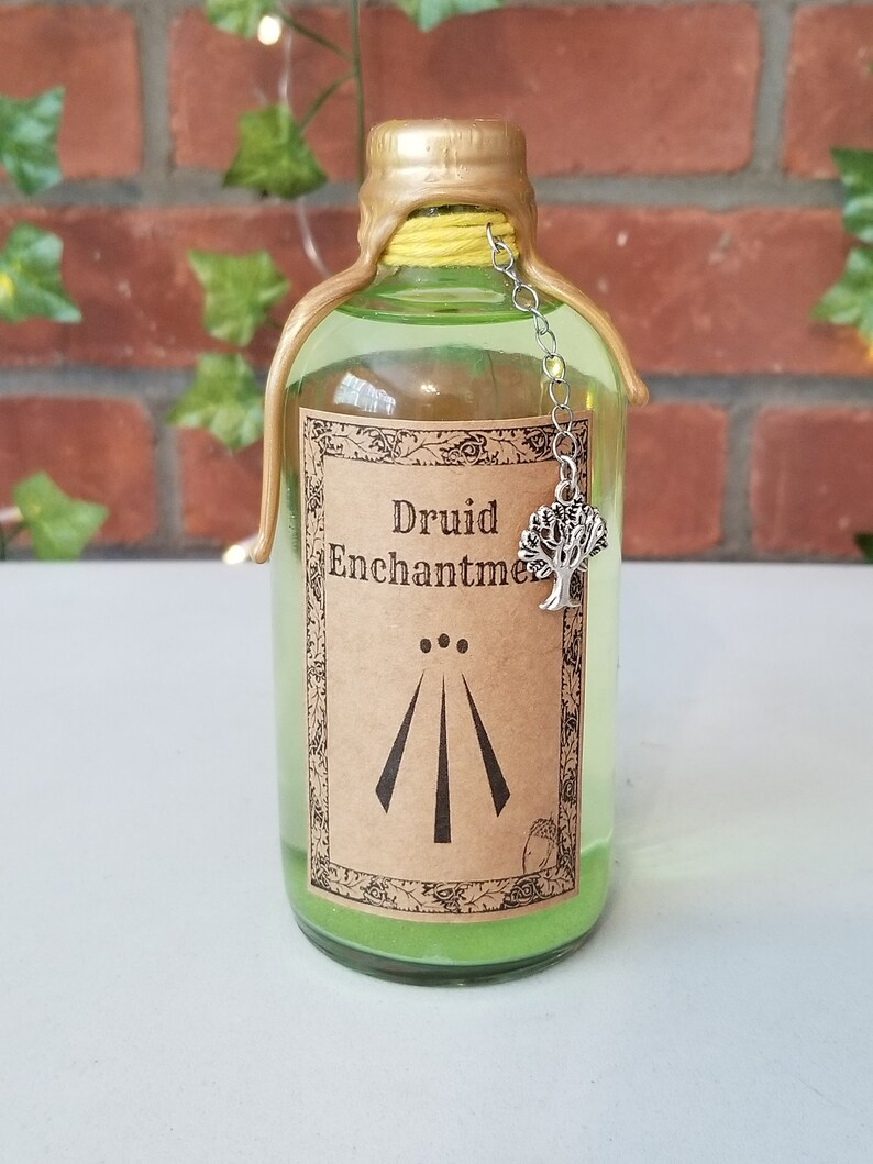 Druid Enchantment Potion Bottle Color Changing, Swirling, Magical ...