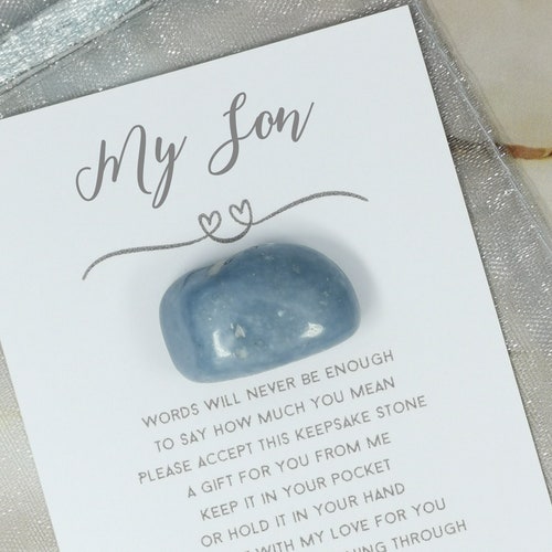 Son Poem Gemstone Gift Crystal for My Son From Mum Dad - Etsy UK