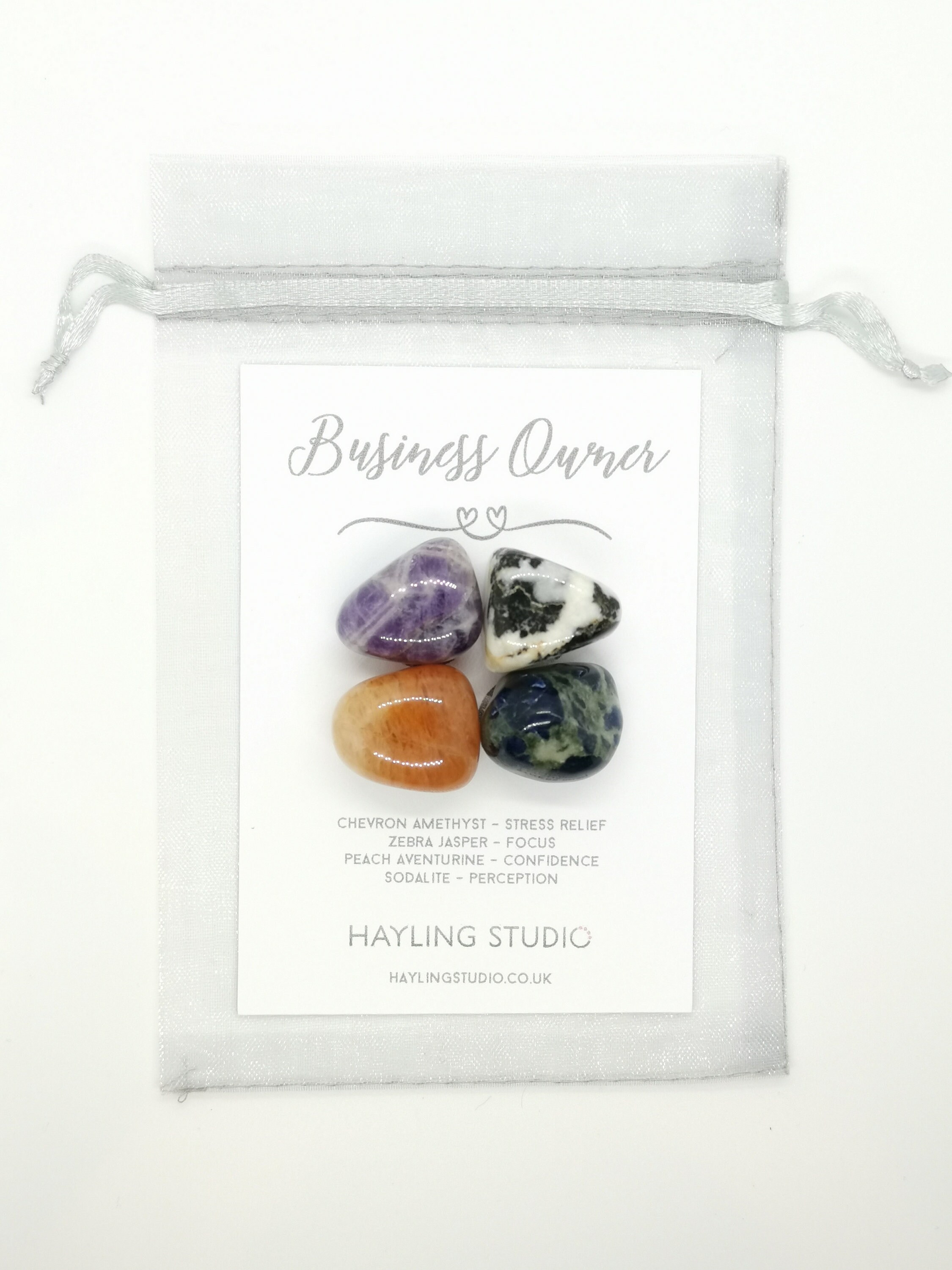 Business Owner Gemstone Kit - Crystals for a Small Business Owner ...