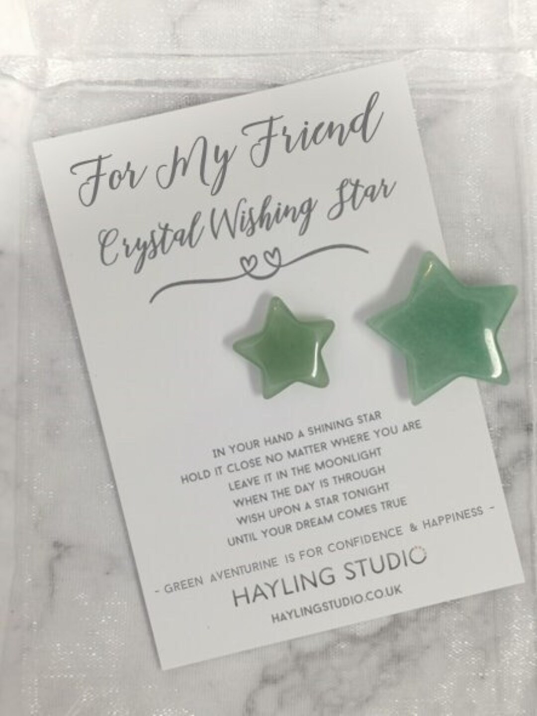 Cute Friend Gift - Star Crystal - Beautiful Sentimental Wishing Gift ...