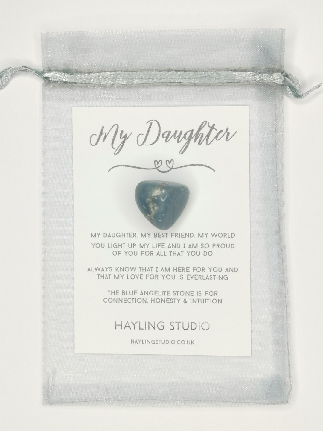 My Daughter My Best Friend My World Gemstone Gift - Crystal for My ...