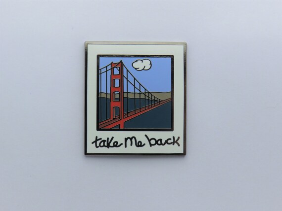 San Francisco Enamel Pin | Etsy