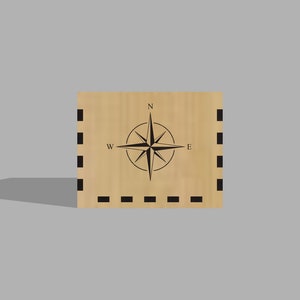 National & State Park Map Storage Box Laser Engraved Wood - Etsy