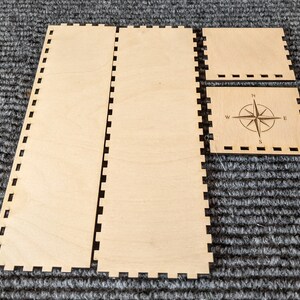 National & State Park Map Storage Box Laser Engraved Wood - Etsy