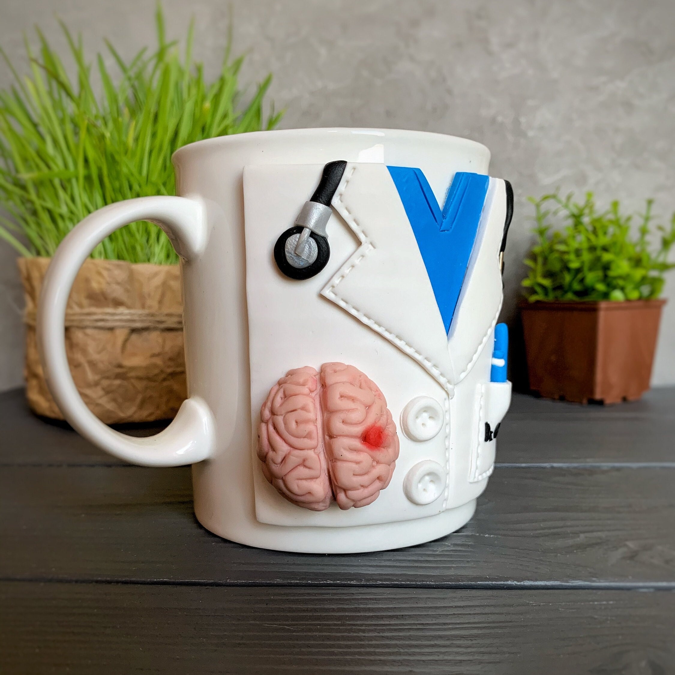 Doctor Mug Neurology Mug Personalized Doctor Gift Eye - Etsy