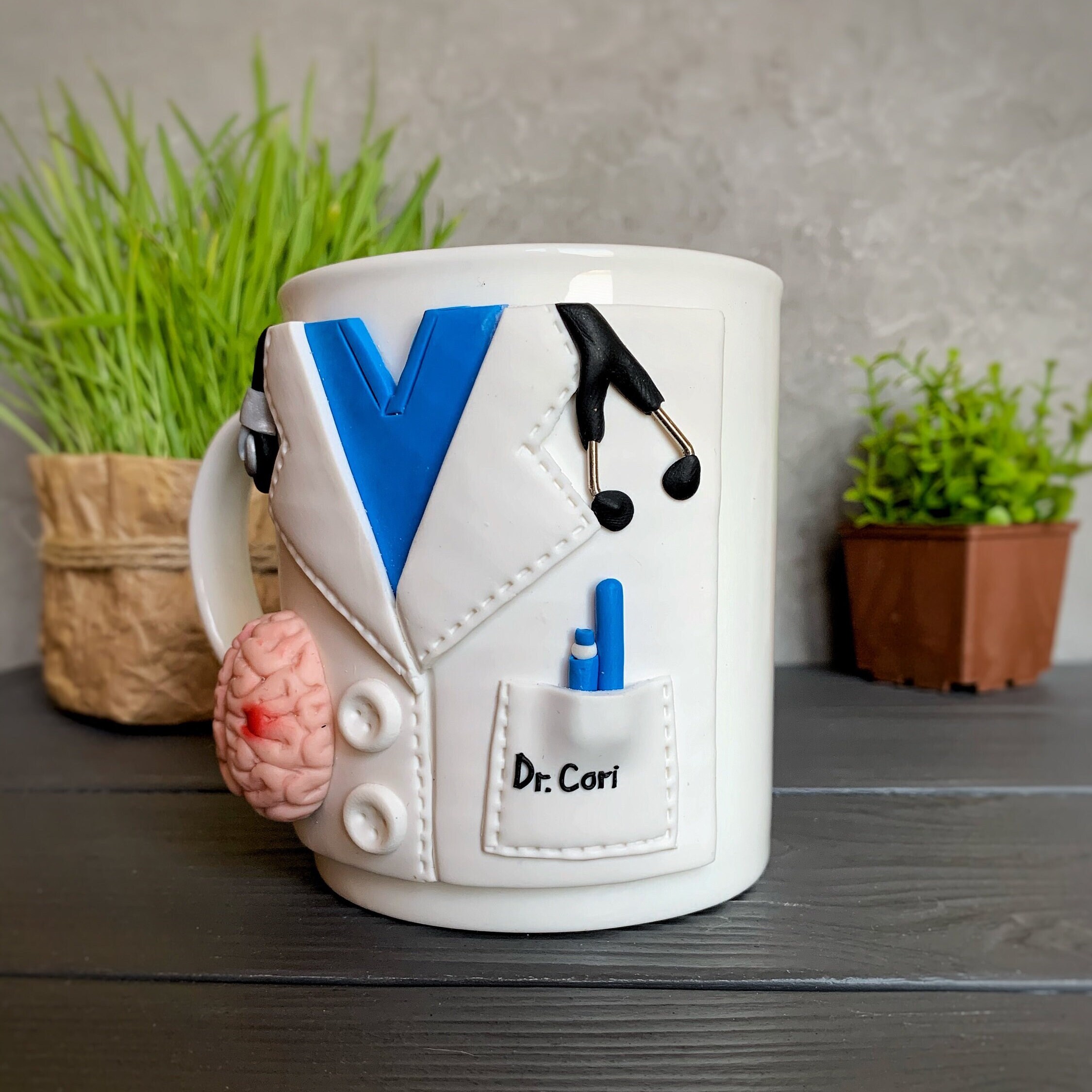 Doctor Mug Neurology Mug Personalized Doctor Gift Eye - Etsy