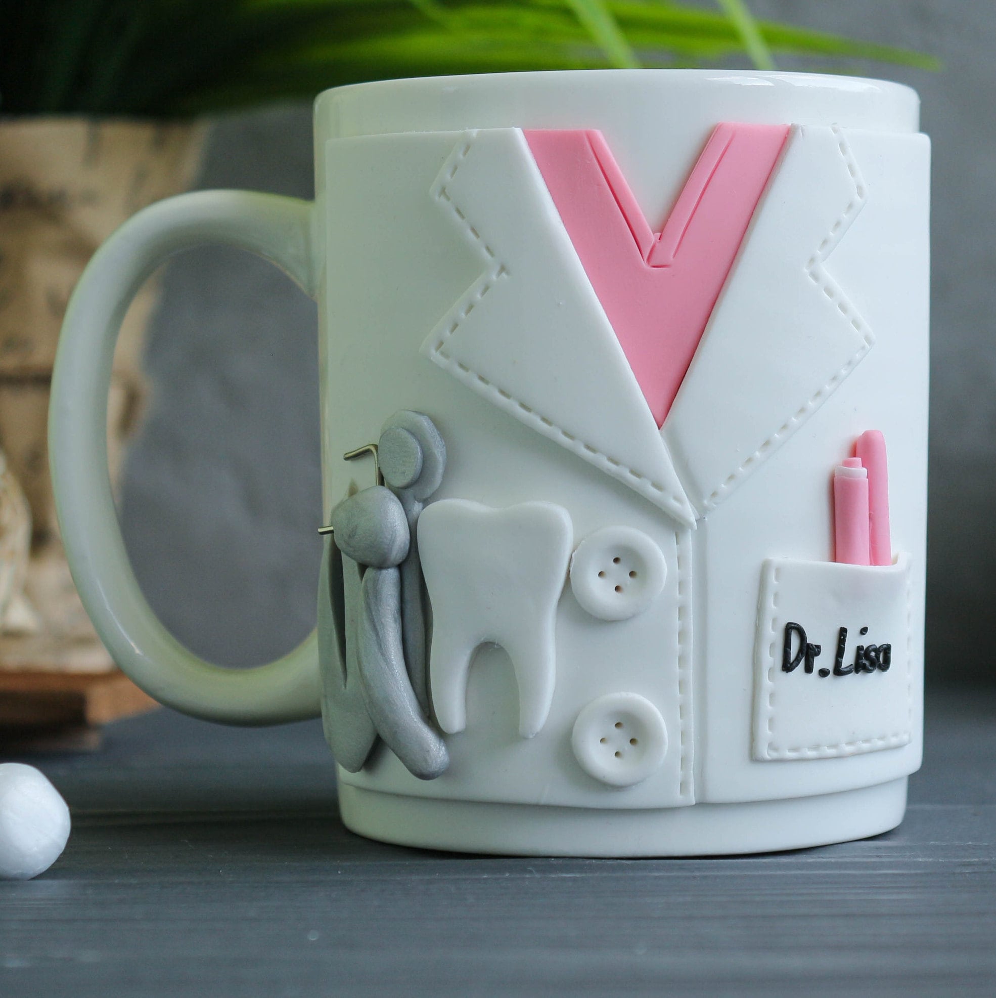 Personalized Dentist Mug With Custom Name and Your Own Design - Etsy