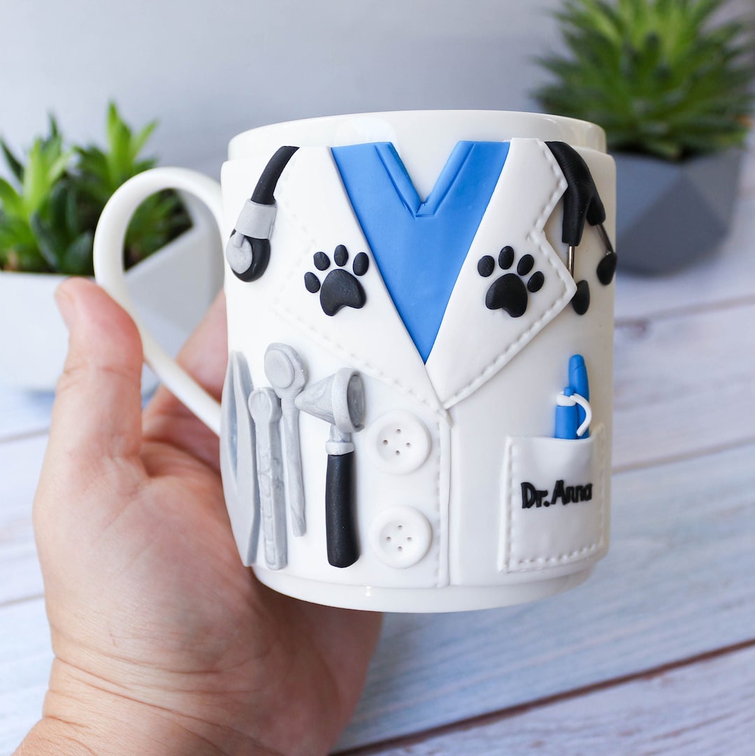 Personalized Vet Coffee Mug With Name: Custom Veterinarian Cup - Etsy