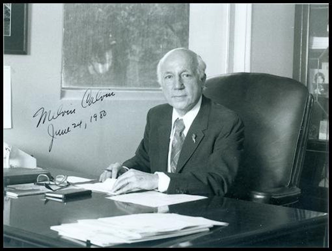 Melvin Calvin Signature on Photo - Etsy