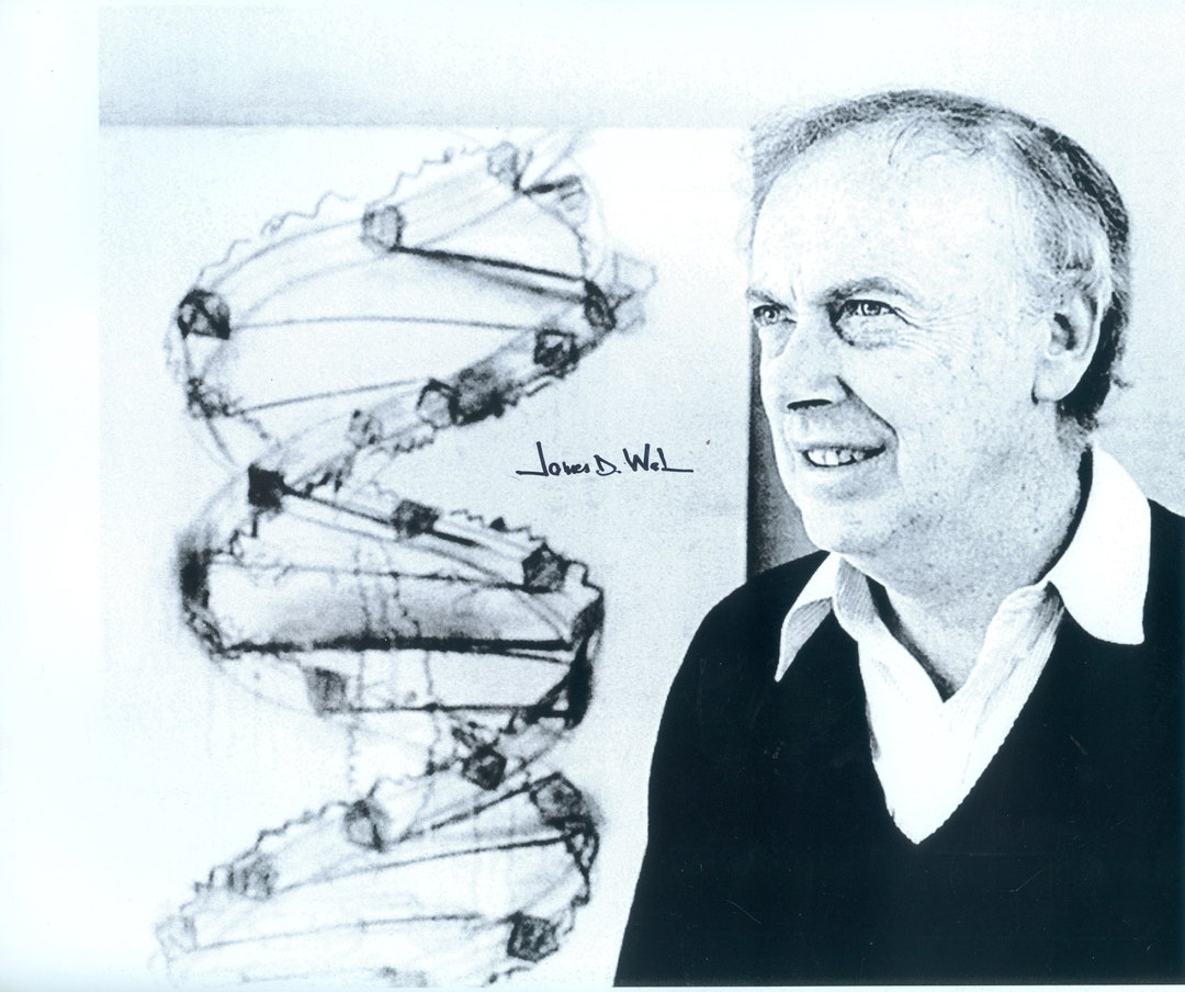 James Watson Signature on Photo - Etsy