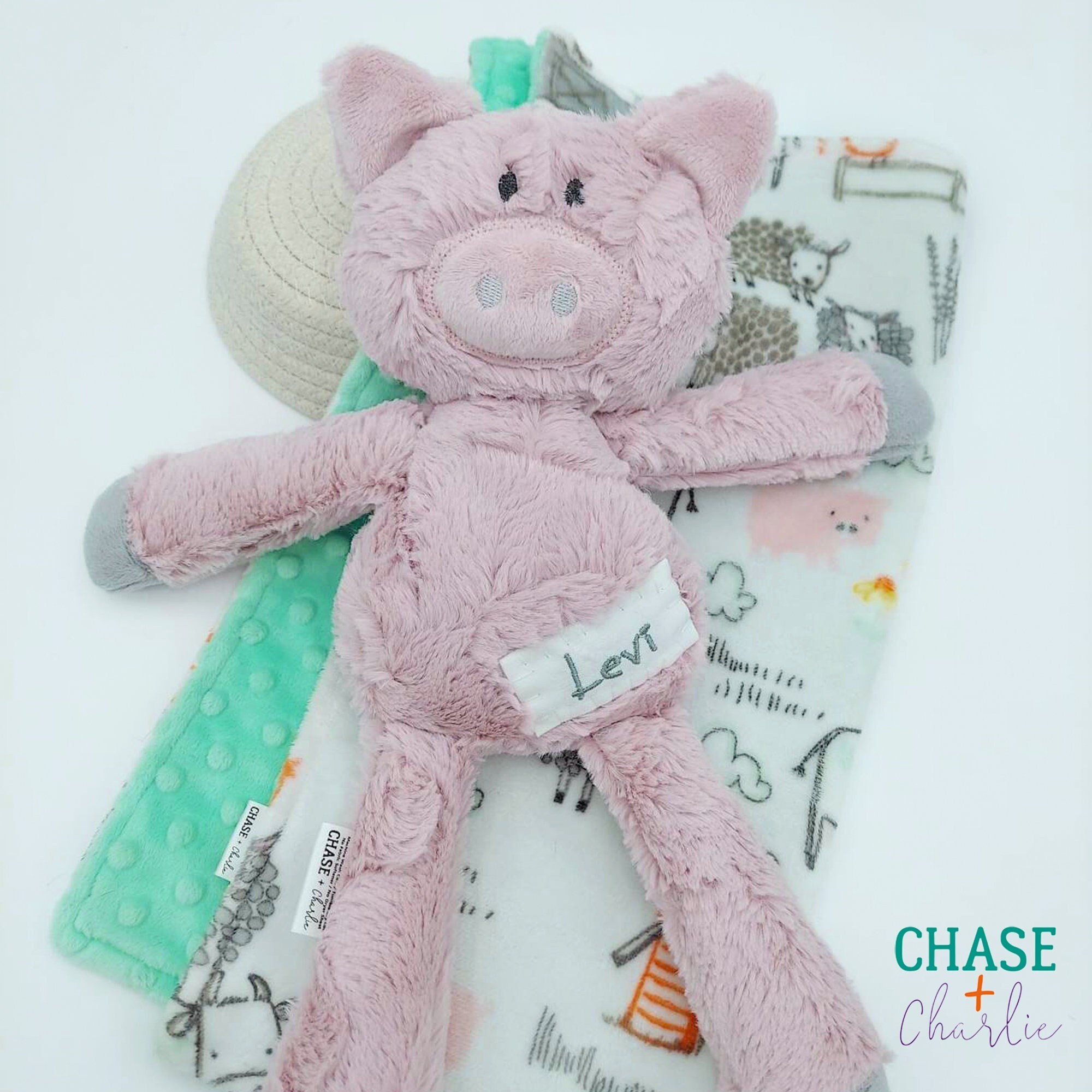 14 Handmade Cuddly Pig Rag Doll Soft & Snuggly - Etsy