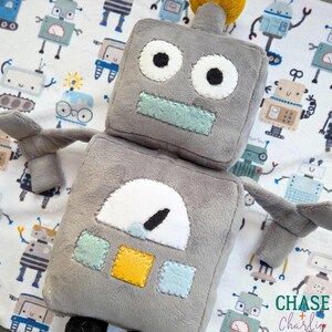 Premium PDF Sewing Pattern: Plush Robot - Etsy