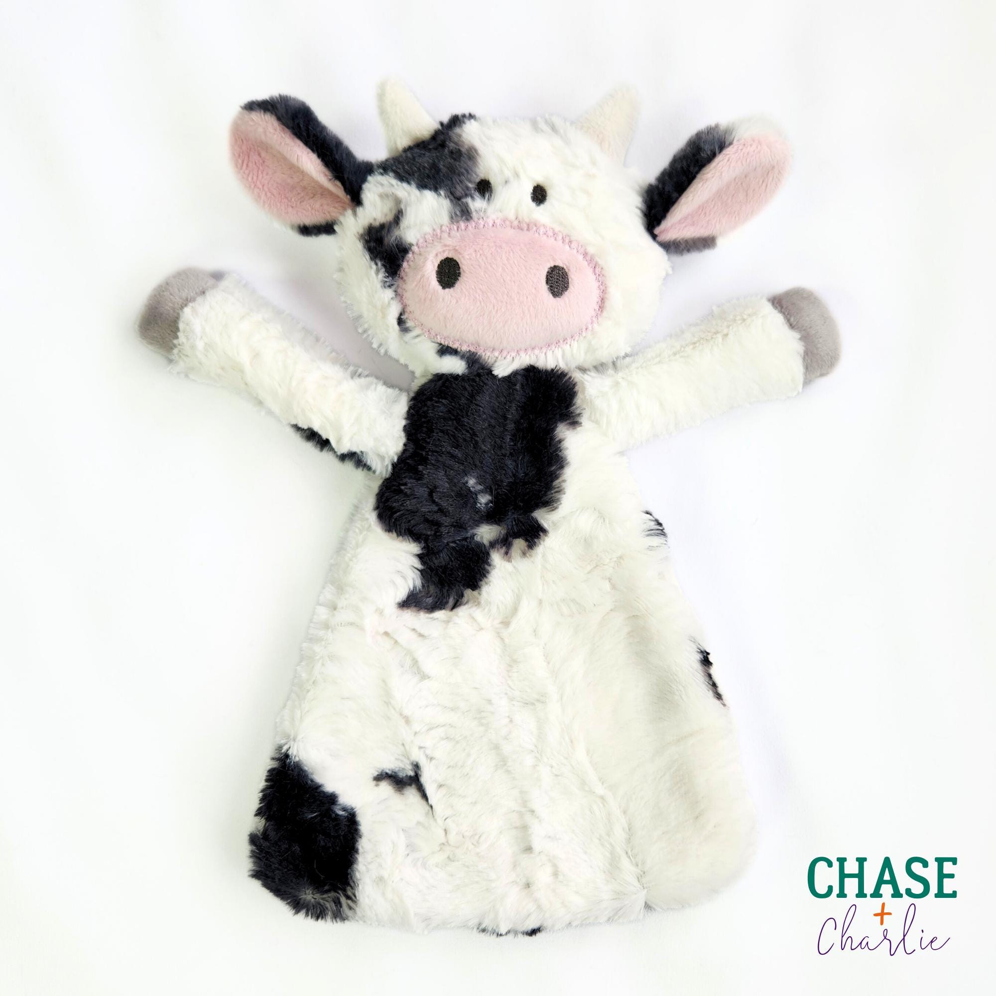 Premium ITH Pattern: Flat Lovey Cow - Etsy